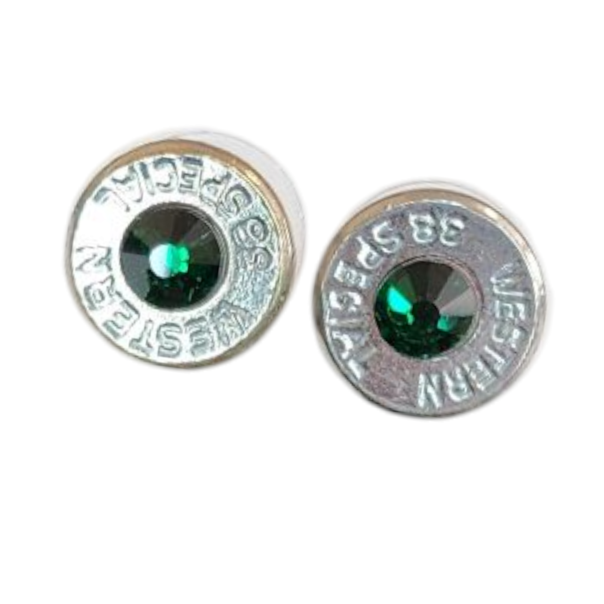 Head Stamp Stud Earrings – Girls with Guns Clothing