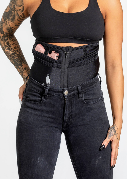 LITE Concealed Carry Corset- Black – Girls with Guns Clothing