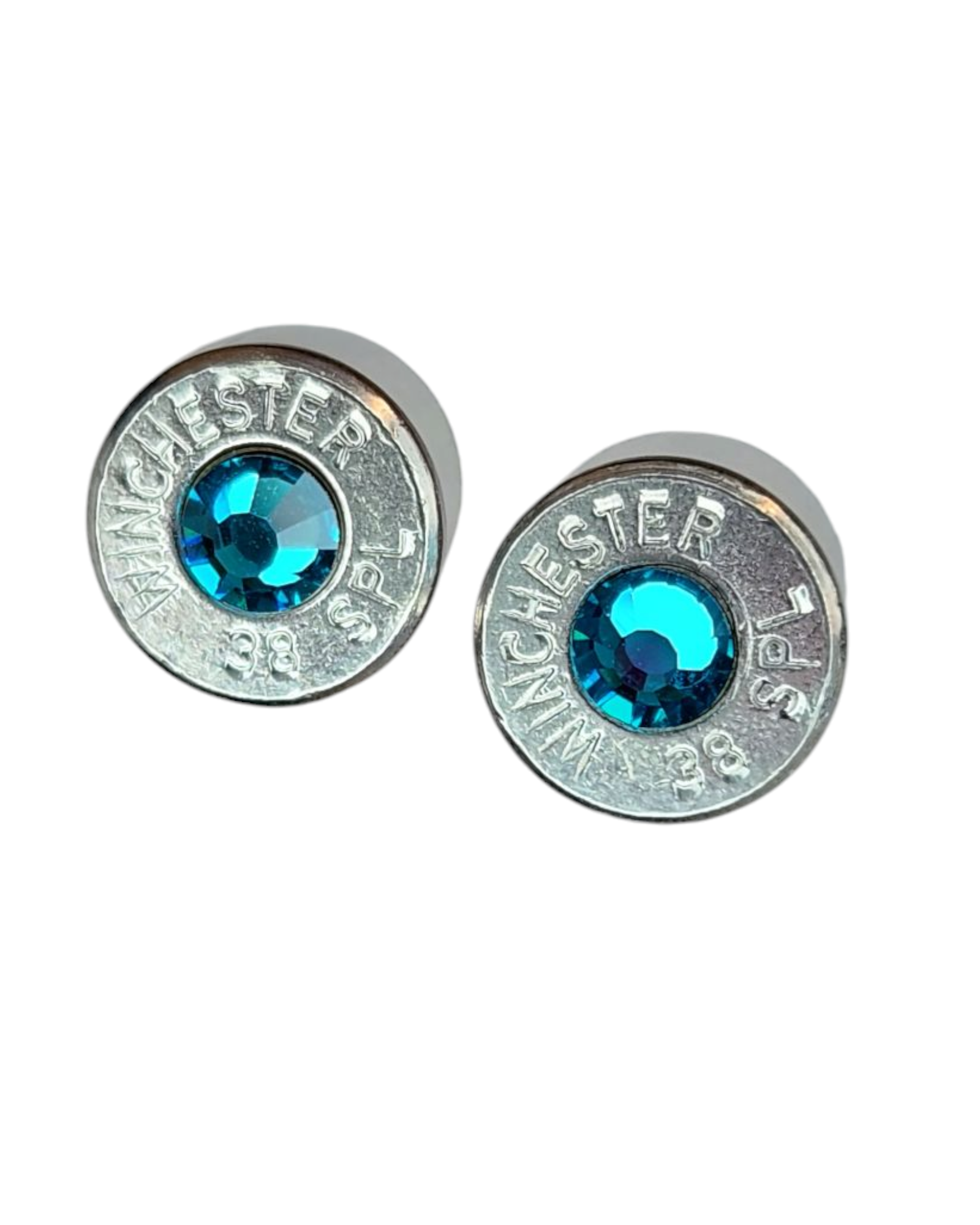 Head Stamp Stud Earrings – Girls with Guns Clothing