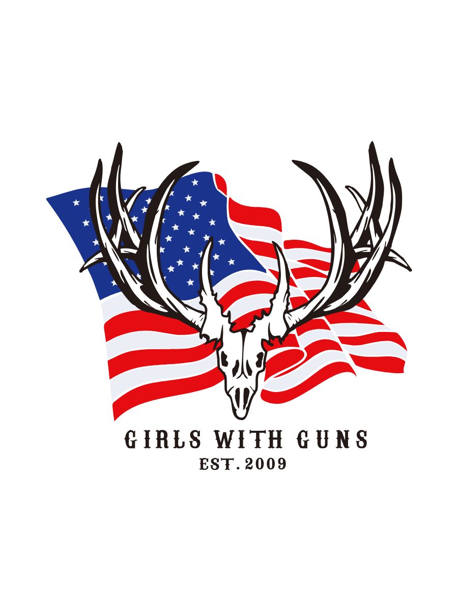 American Buck Sticker – Girls with Guns Clothing