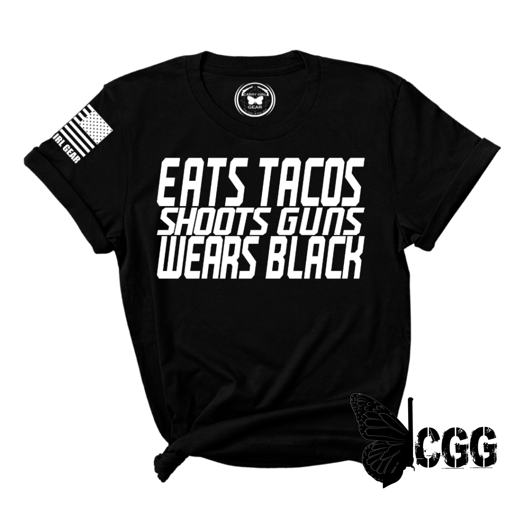 EATS TACOS Tee – Girls with Guns Clothing